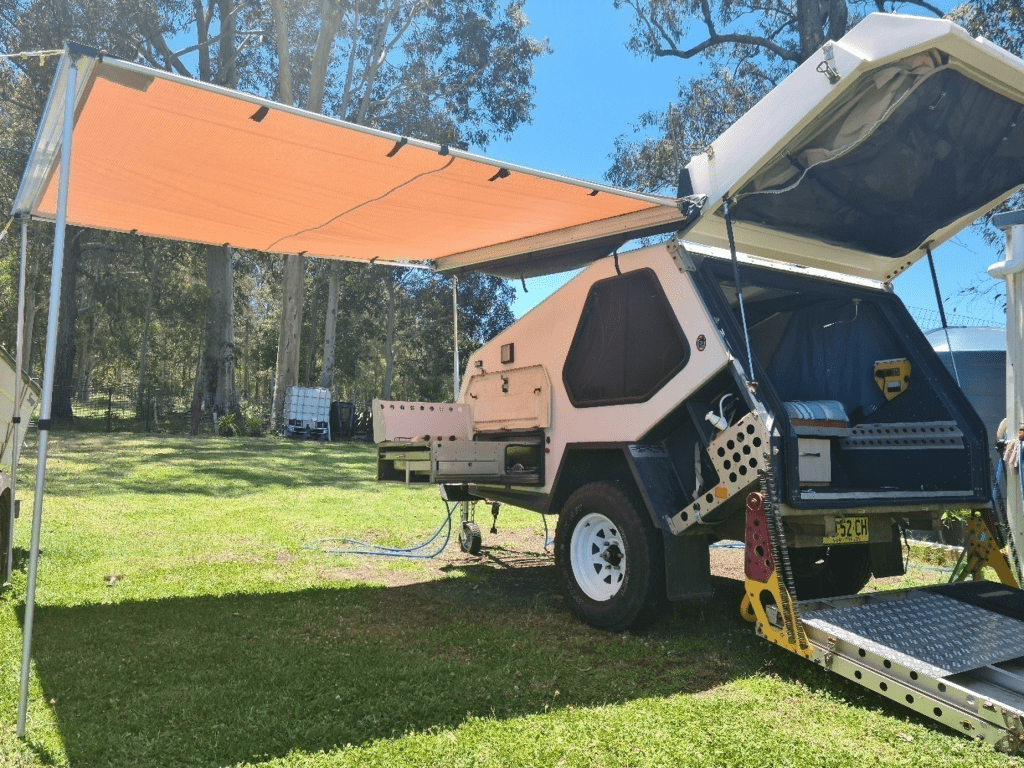 Private Camper Trailer Rental: Karuah Off Road Escape